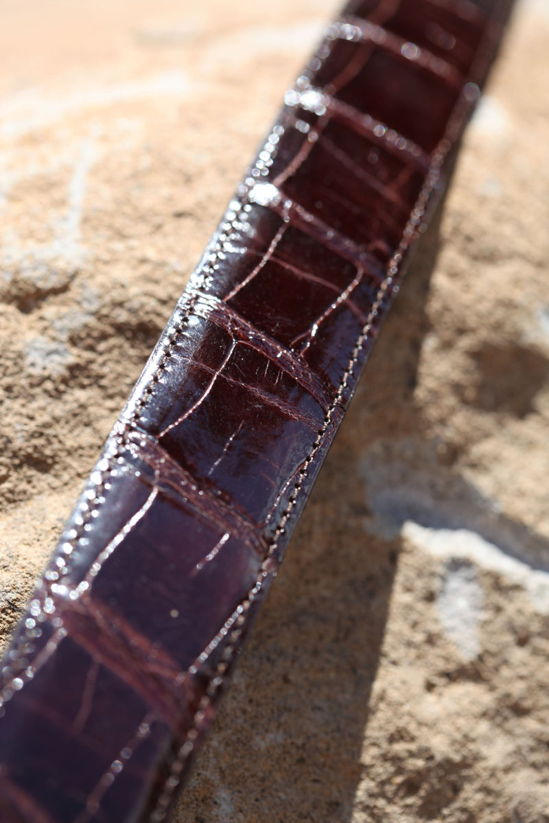 Classic Chocolate Alligator – Comstock Silversmiths