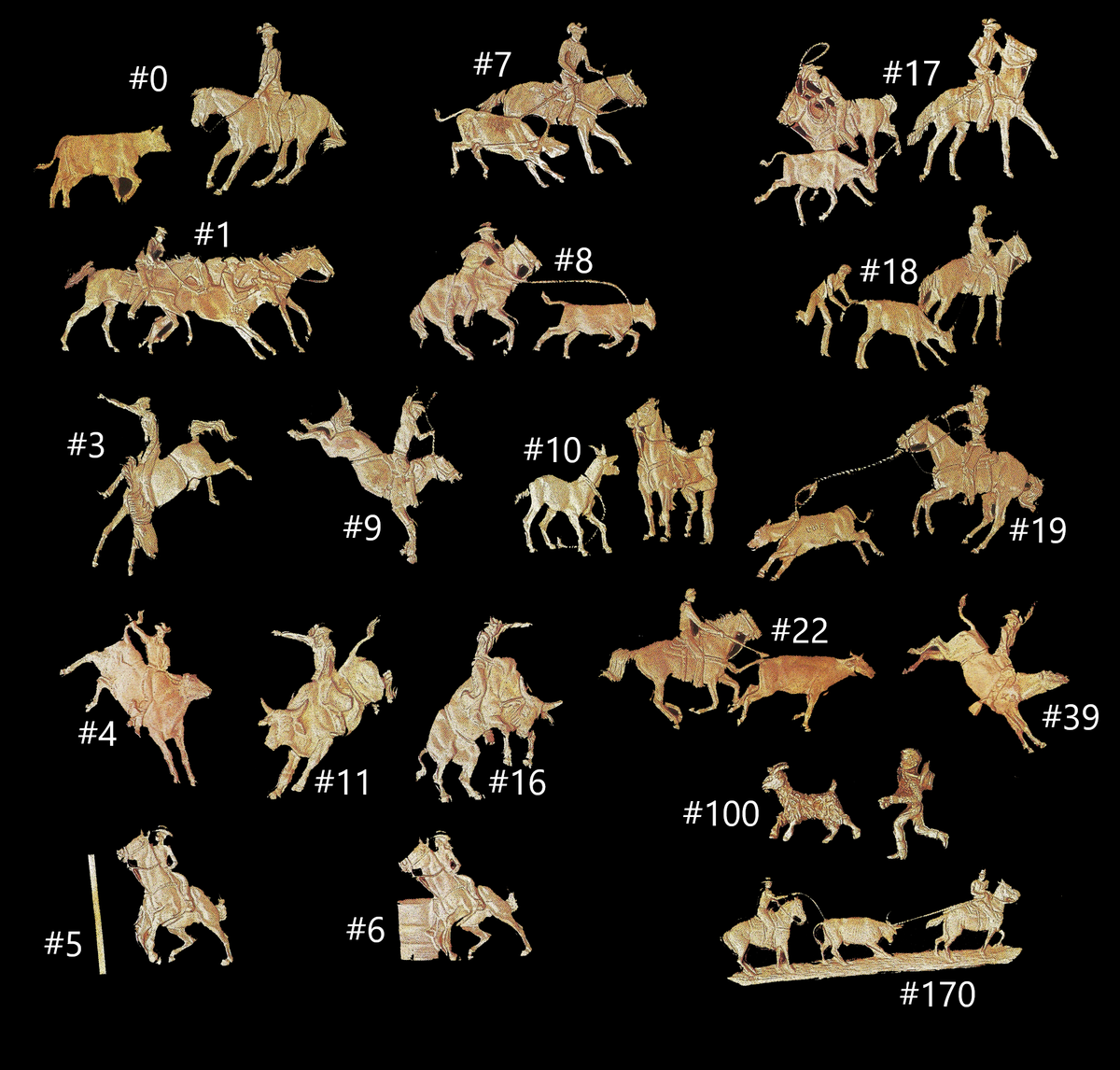 1980's Vintage Figures – Comstock Silversmiths